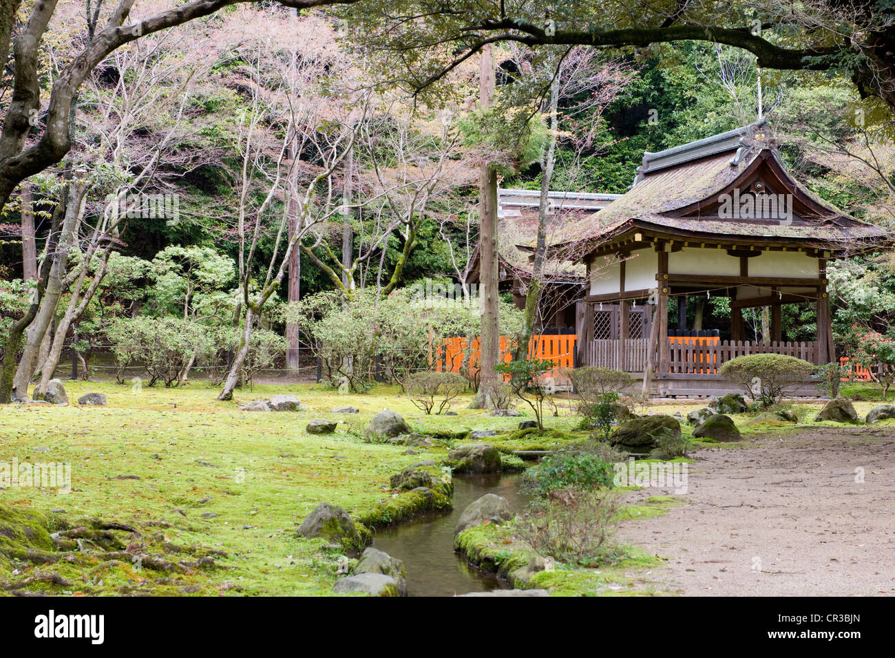 Japan, Honshu Island, Kinki Region, city of Kyoto, Kamigamo Temple ...