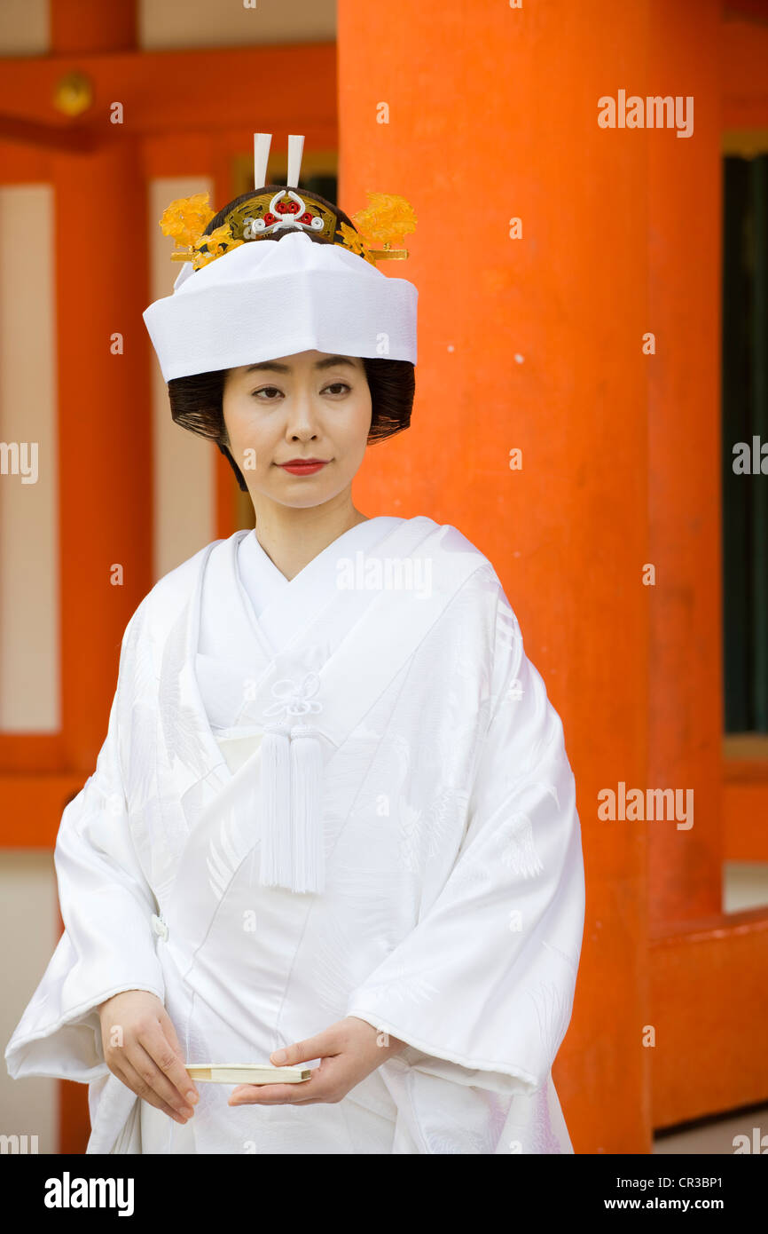 Japan, Honshu Island, Kinki Region, city of Kyoto, Shimogamo sanctuary ...