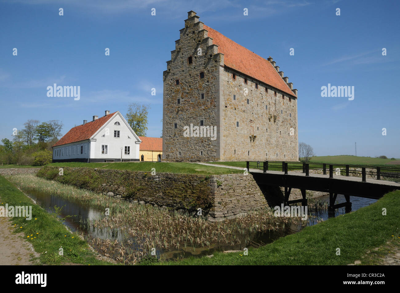 Medieval Glimmingehus castle, Simrishamn Municipality, Scania, southern ...