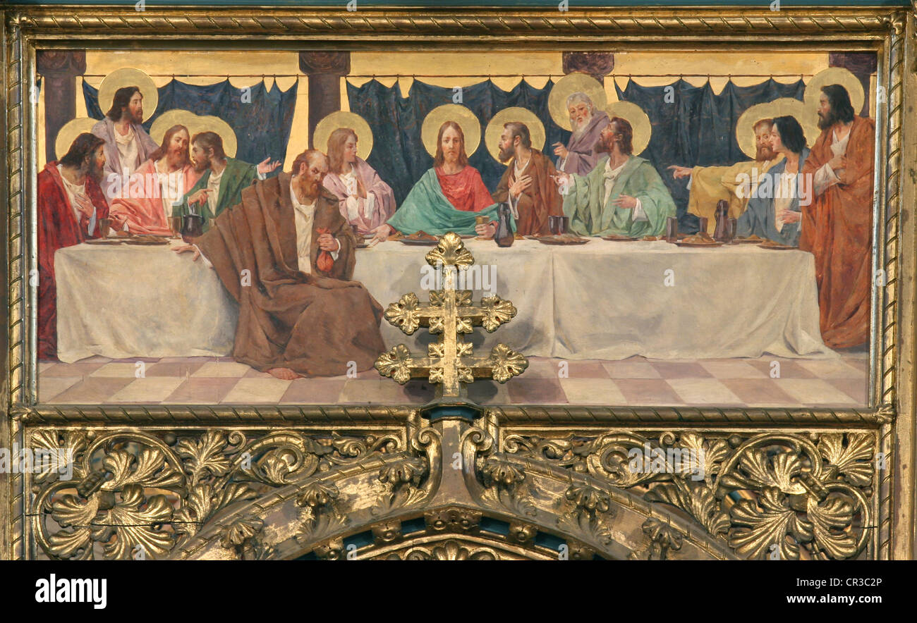 Handicraft last supper hi-res stock photography and images - Alamy
