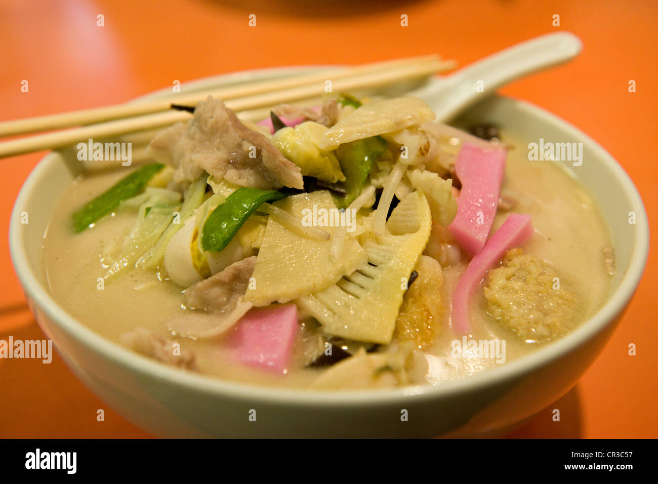 Japan, Kyushu Island, Kyushu Region, Nagasaki, the famous Chanpon or ...