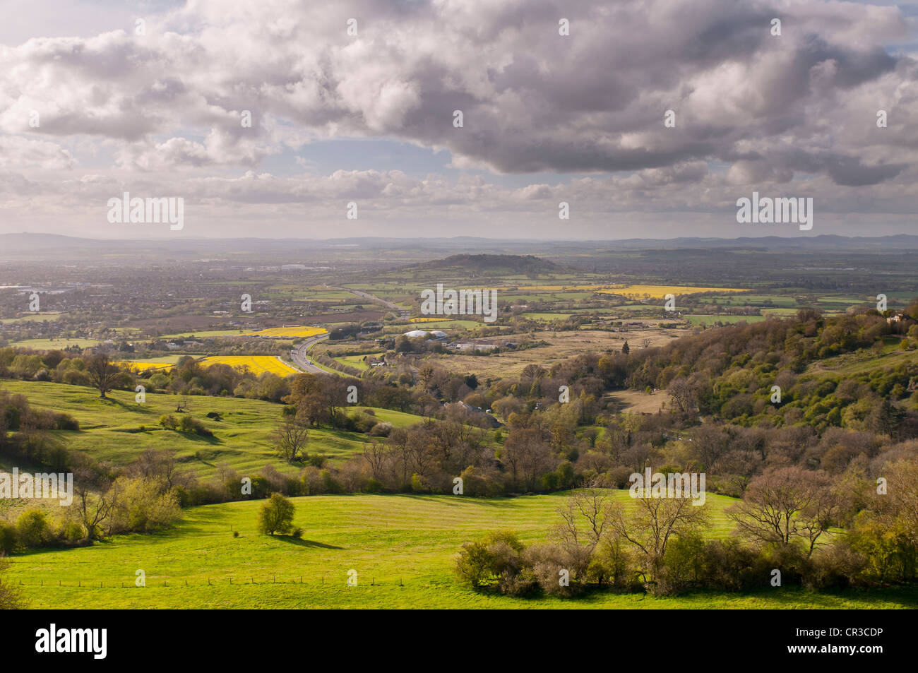 View from birdlip viewpoint hi-res stock photography and images - Alamy