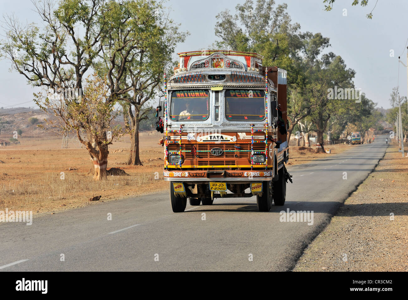 Indian truck road hi-res stock photography and images - Alamy