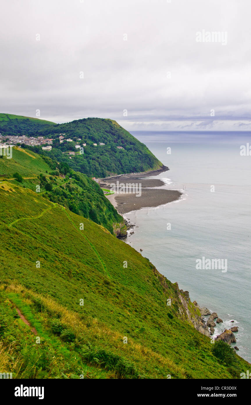 Lynton & Lynmouth,Lynemouth Bay,Valley of the Rocks,North Walk Coastal ...