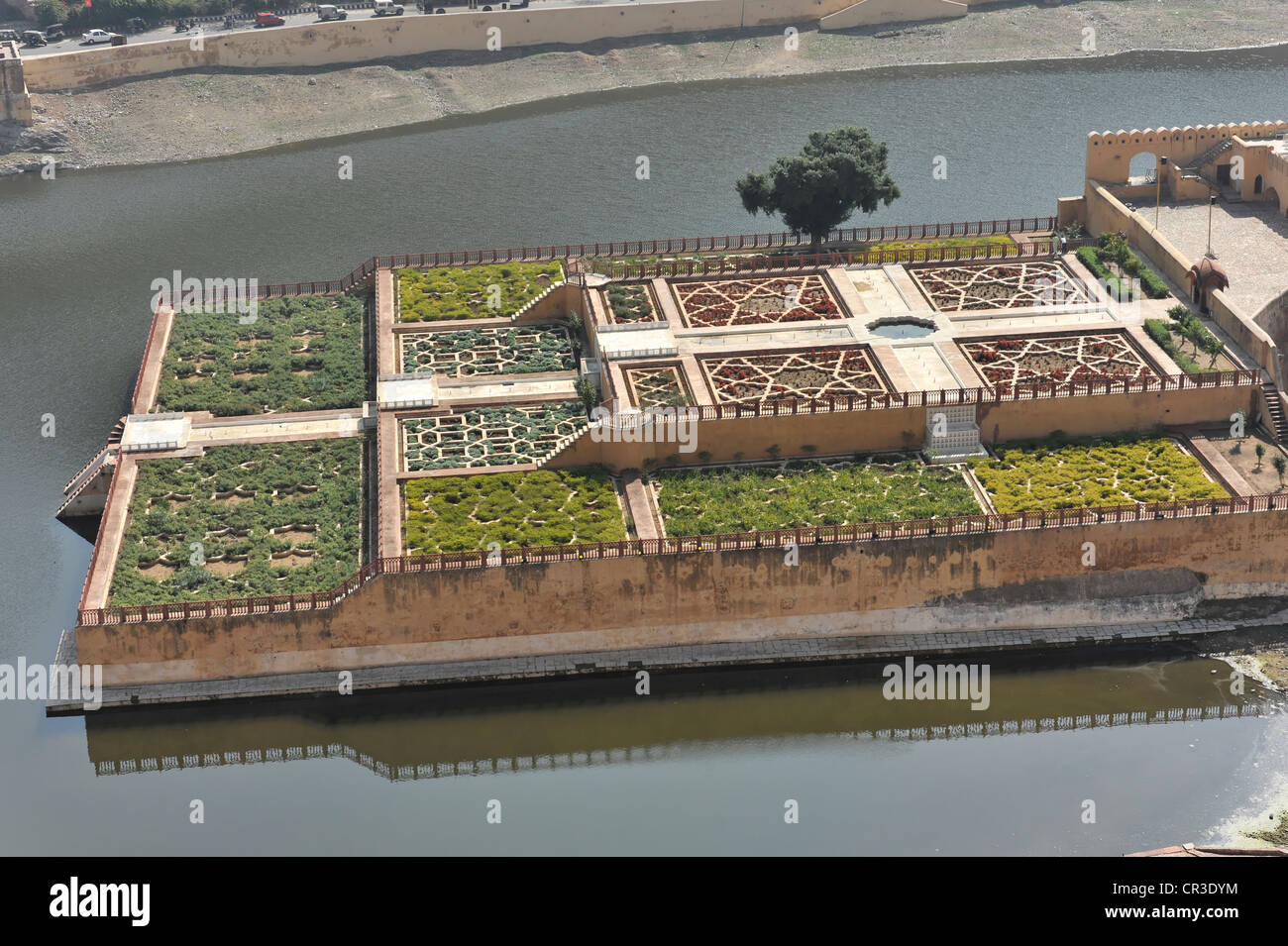 Kesar Kyari Bagh gardens, Amber Fort, Amber, near Jaipur, Rajasthan ...