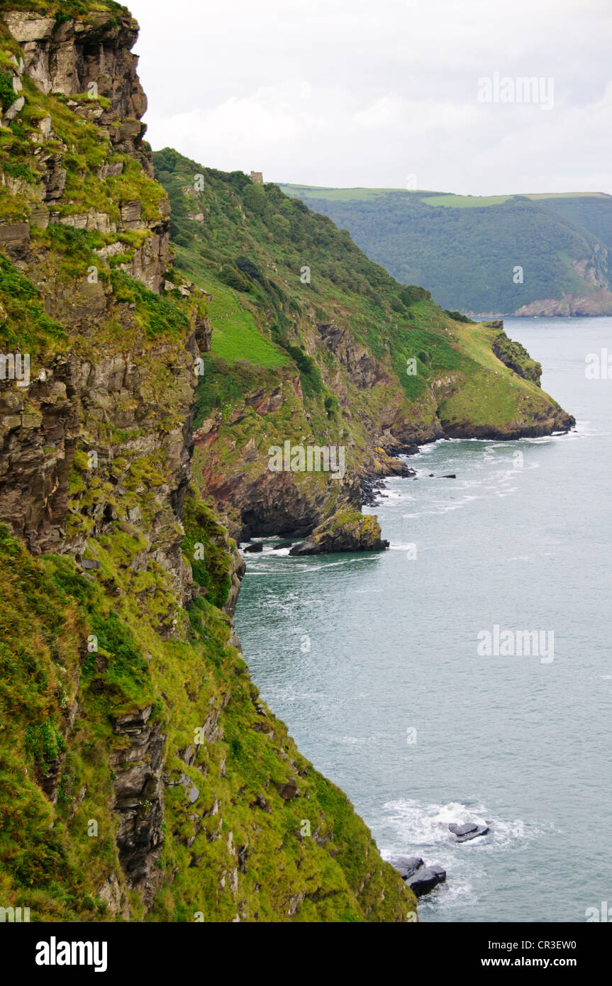 Lynton & Lynmouth,Lynemouth Bay,Valley of the Rocks,North Walk Coastal ...