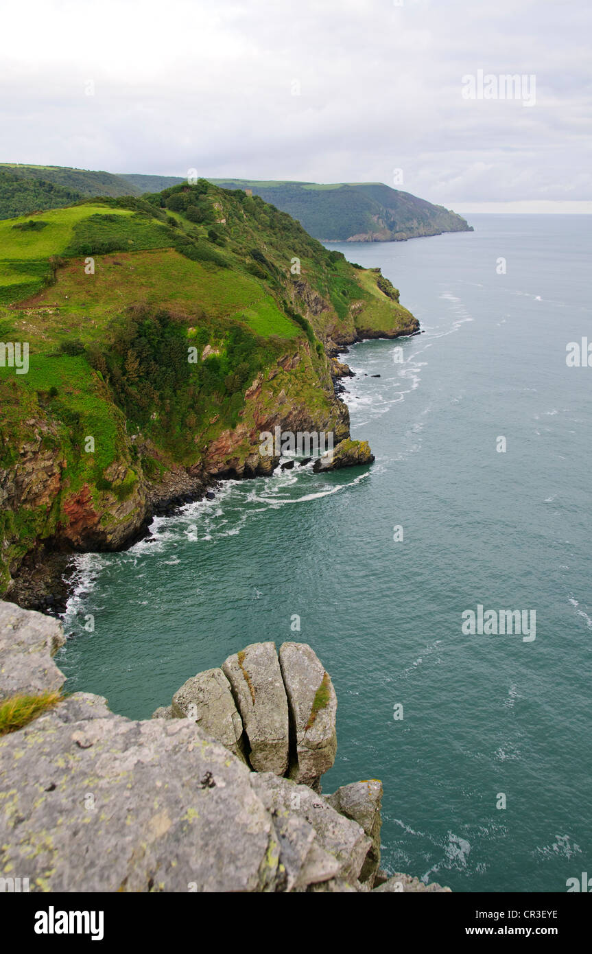 Lynton & Lynmouth,Lynemouth Bay,Valley of the Rocks,North Walk Coastal ...