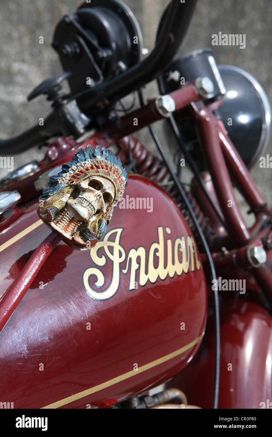 Indian 741B Motorcycle Stock Photo - Alamy