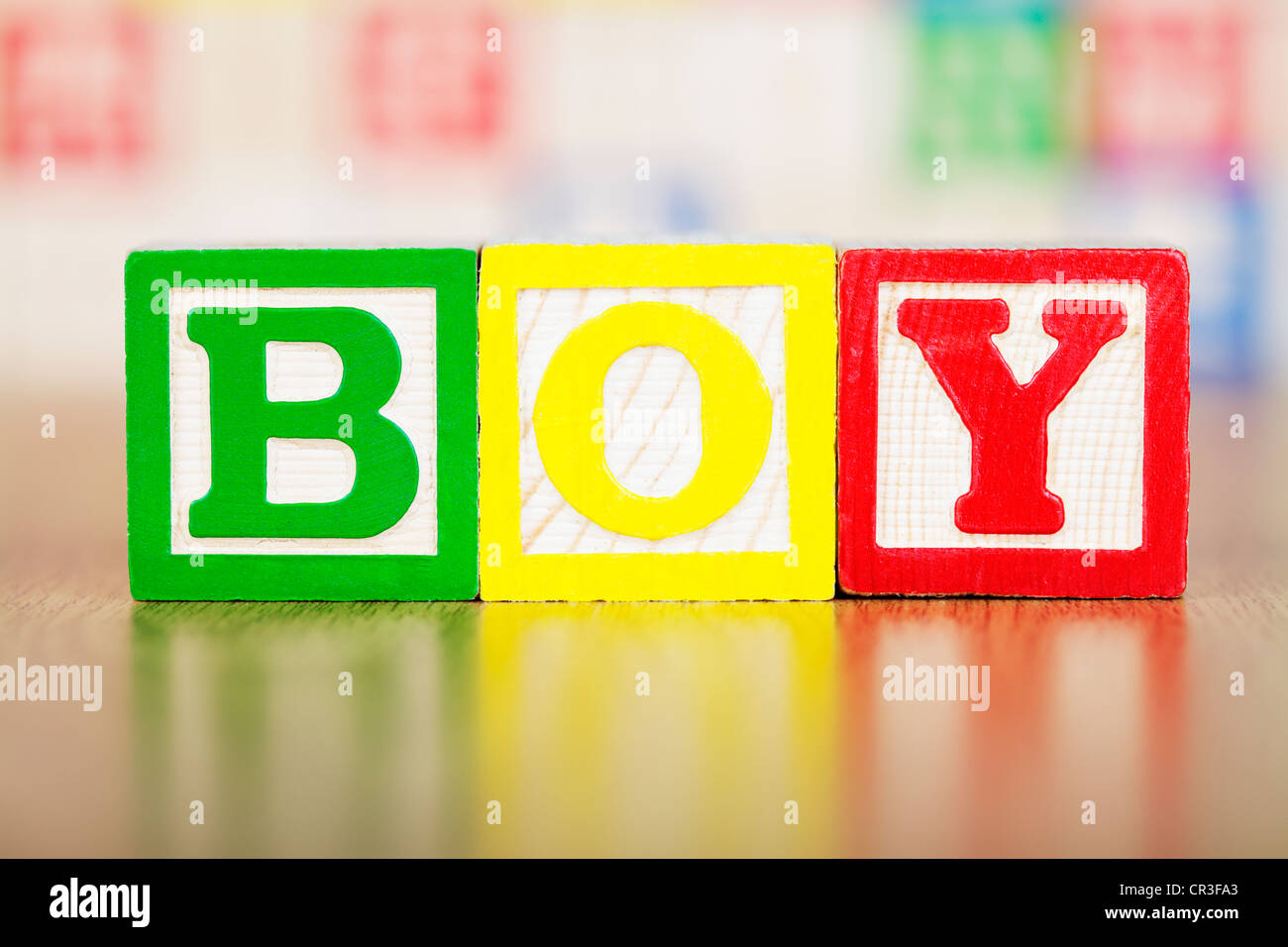 Alphabet blocks children hi-res stock photography and images - Alamy