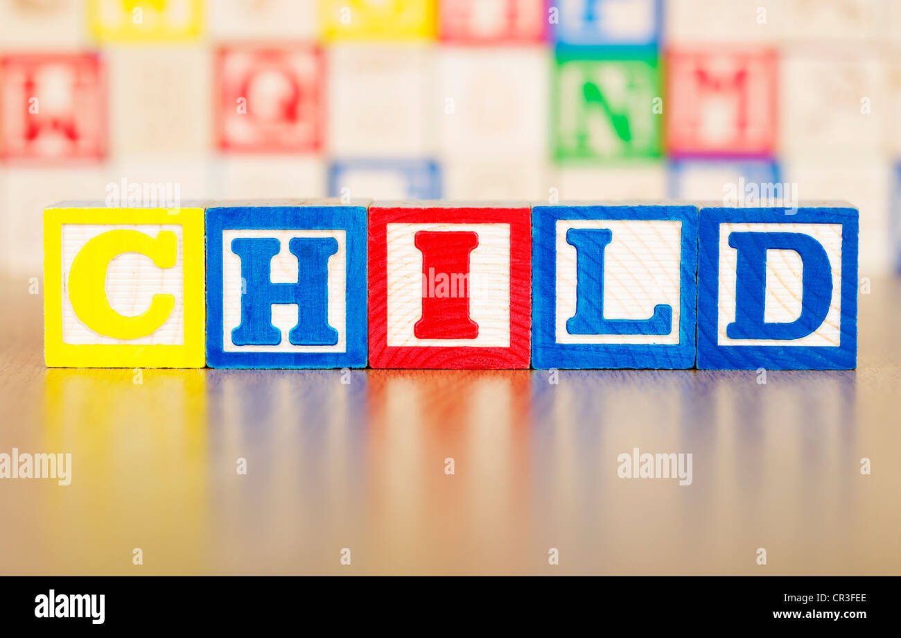 Child and alphabet hi-res stock photography and images - Alamy