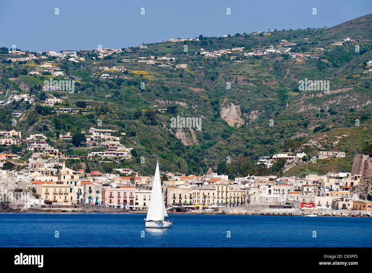 Italy, Sicily, Aeolian Islands, UNESCO World Heritage, Lipari Island ...