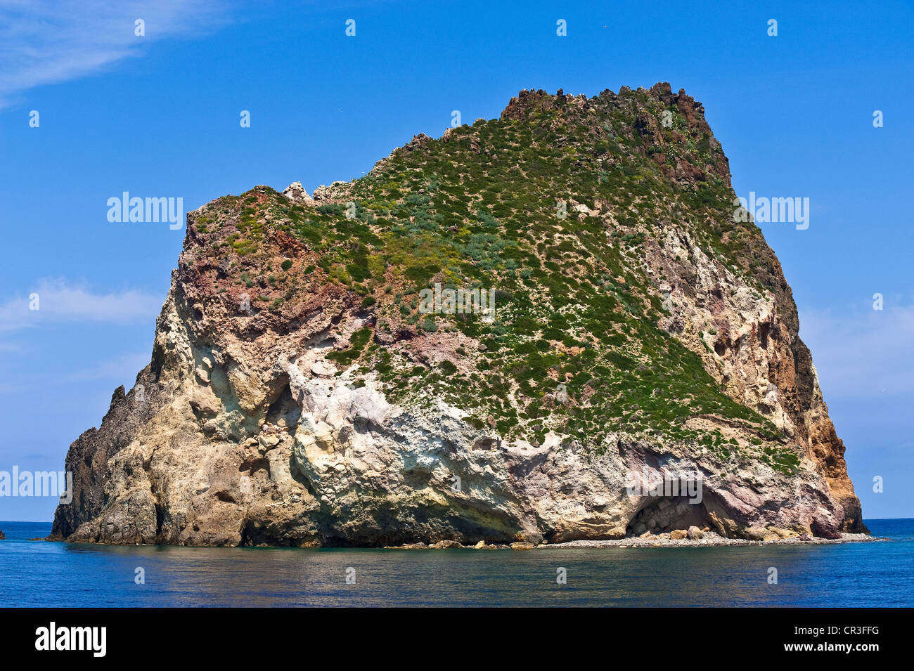 Italy, Sicily, Aeolian Islands, UNESCO World Heritage, Panarea Island ...