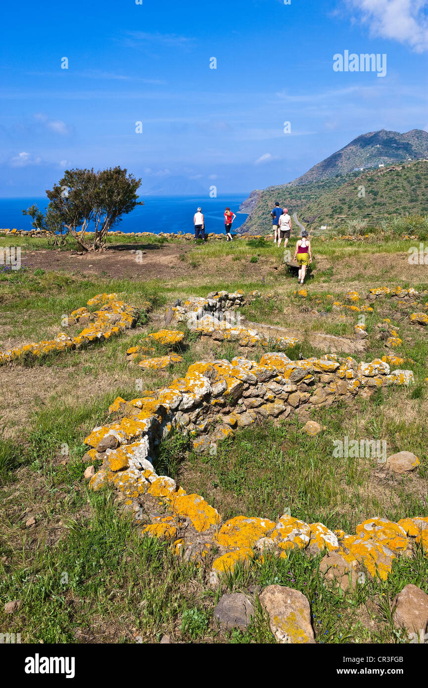 Italy, Sicily, Aeolian Islands, UNESCO World Heritage, Filicudi Island ...