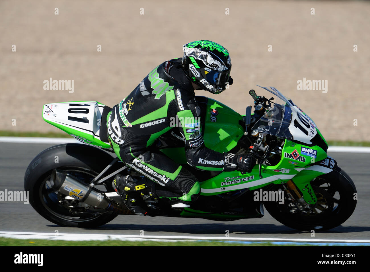 Kawasaki WSBK 2012 Stock Photo - Alamy