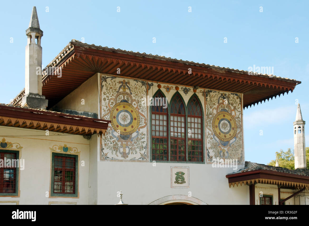 The Khan's Palace, Bakhchisaray, Crimea, Ukraine, Eastern Europe Stock ...