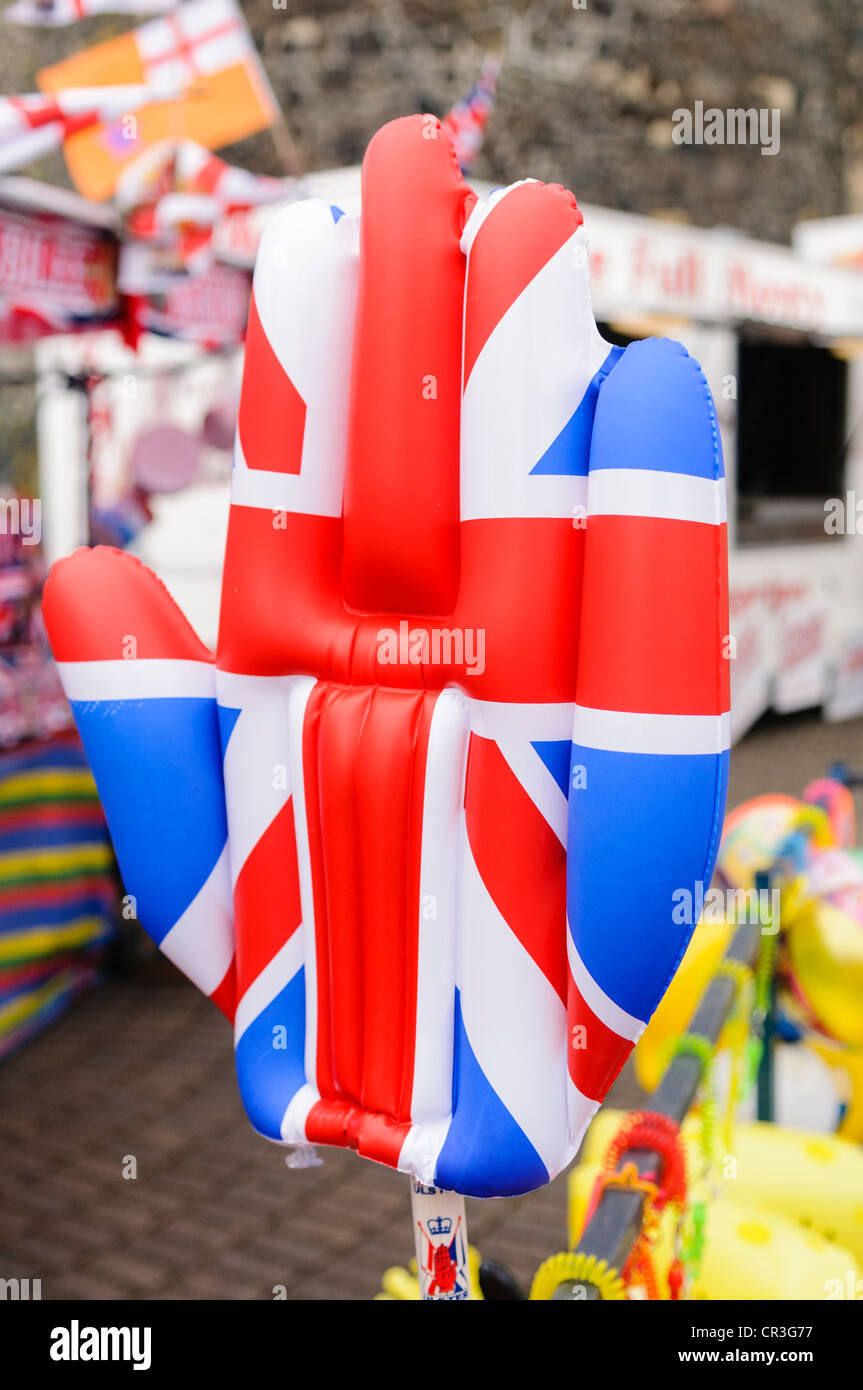 Union jack inflatable hi-res stock photography and images - Alamy