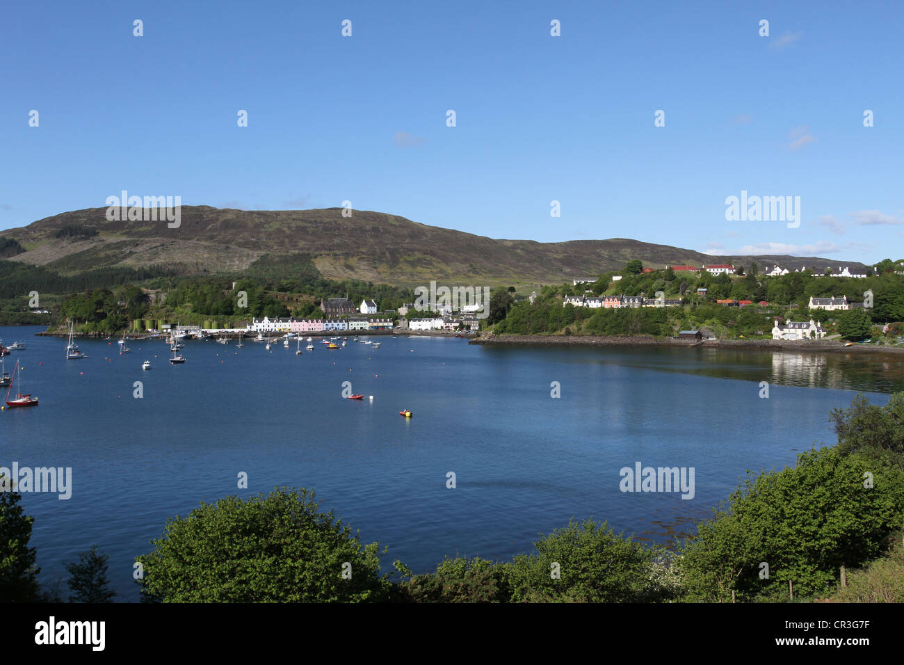 Portree waterfront isle skye scotland hi-res stock photography and ...