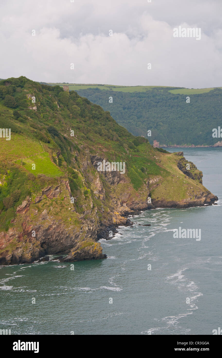 Lynton & Lynmouth,Lynemouth Bay,Valley of the Rocks,North Walk Coastal ...