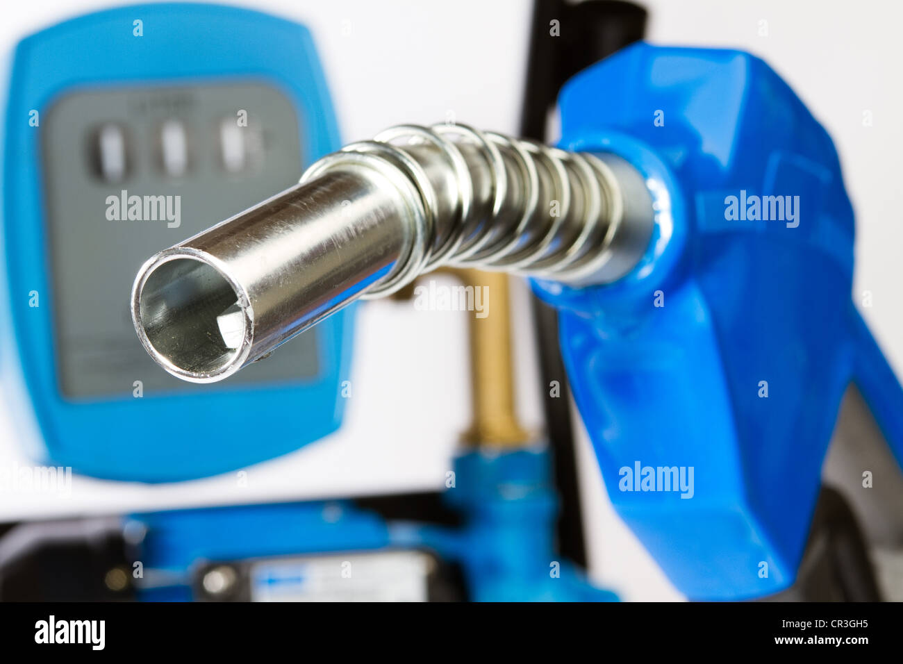 Diesel refuelling system Stock Photo - Alamy