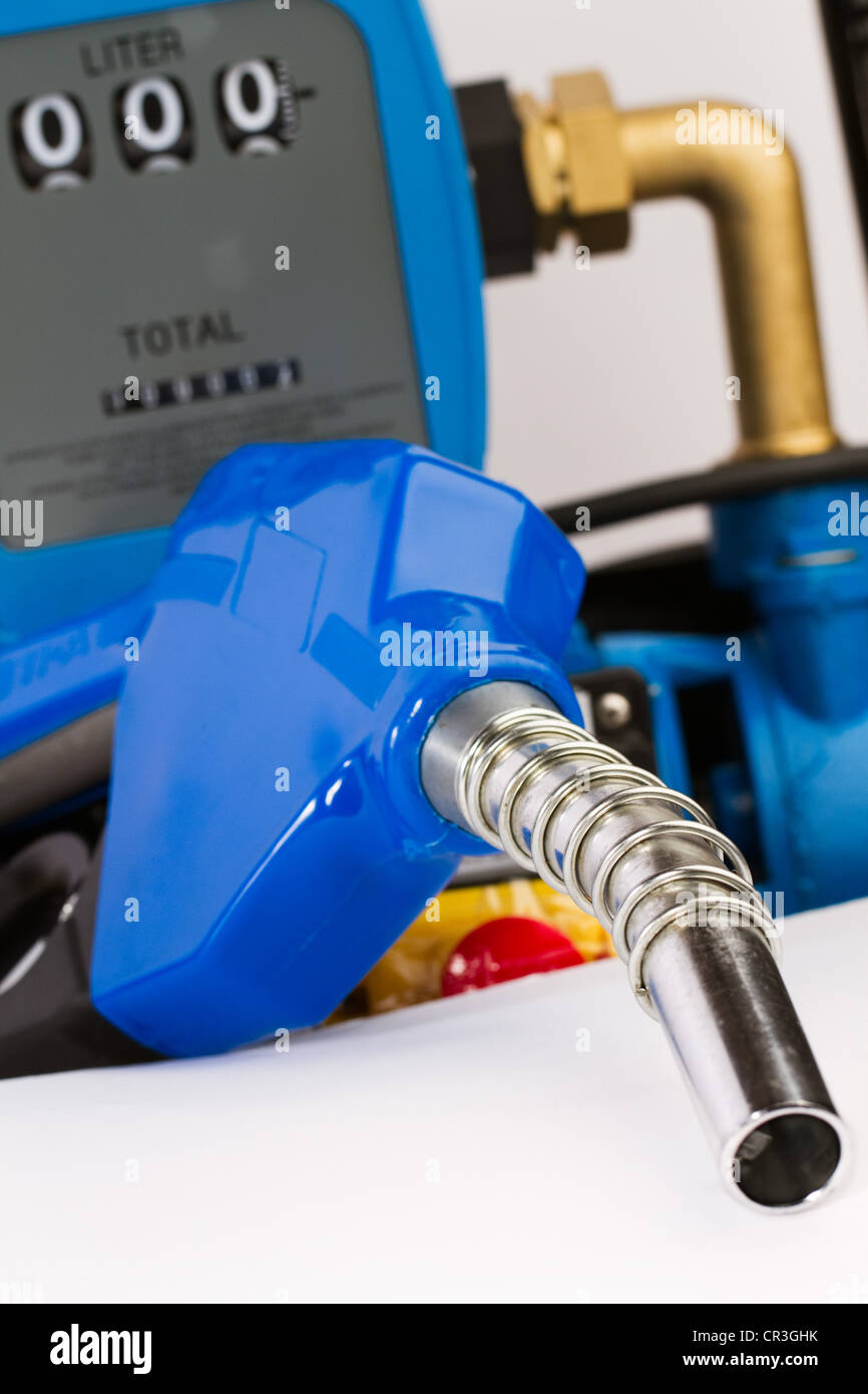 Diesel refuelling system Stock Photo - Alamy