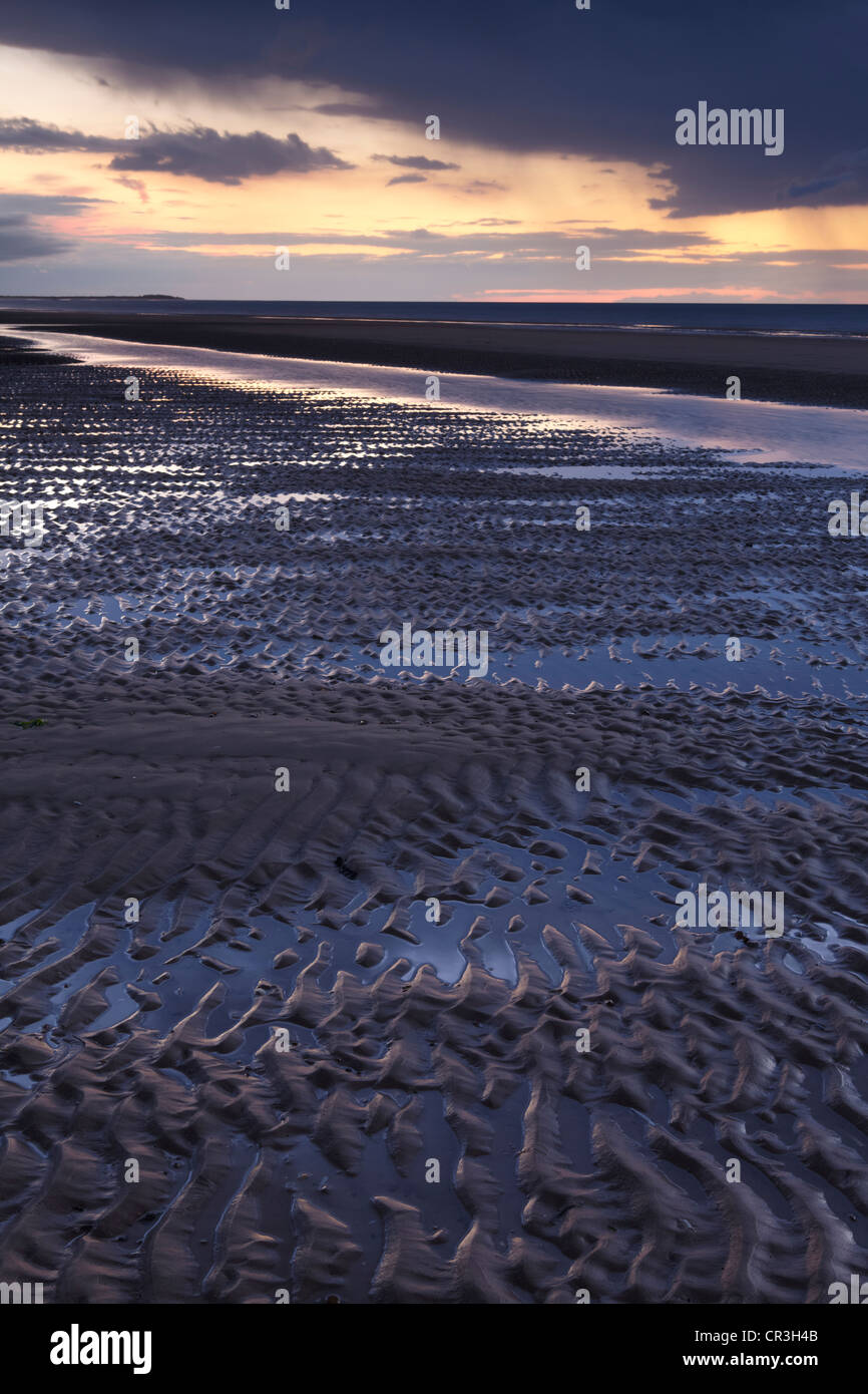 Low tide at Brancaster on the North Norfolk Coast Stock Photo - Alamy