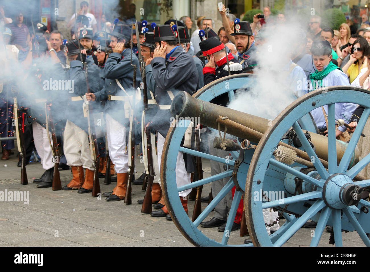 The 153rd anniversary of the "Battle of Magenta" June 4, 1859 Stock ...