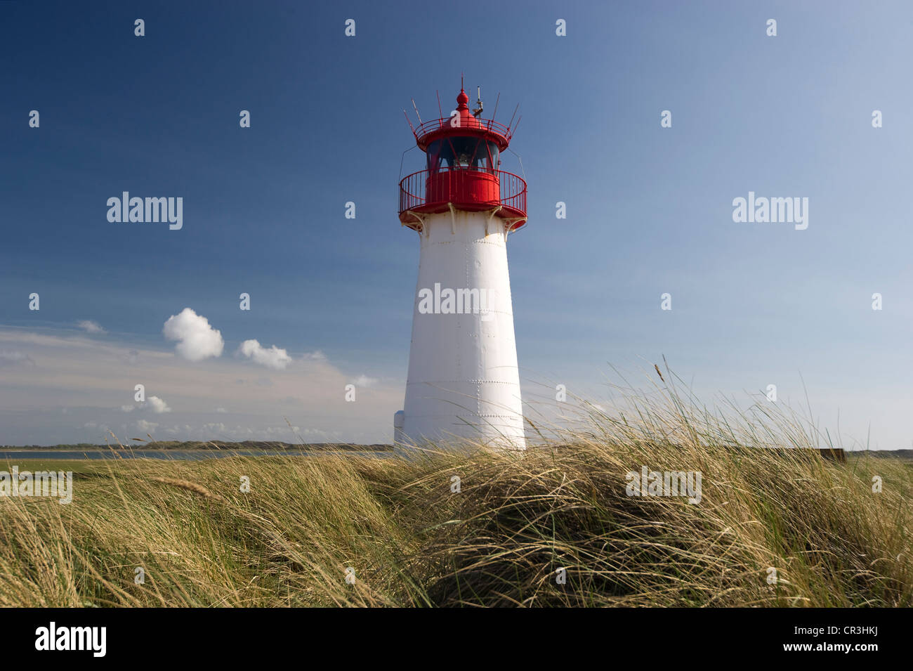 List-West Lighthouse, Ellenbogen, List, Sylt, Schleswig-Holstein ...