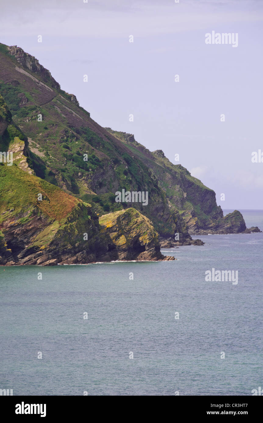 Lynton & Lynmouth,Lynemouth Bay,Valley of the Rocks,North Walk Coastal ...
