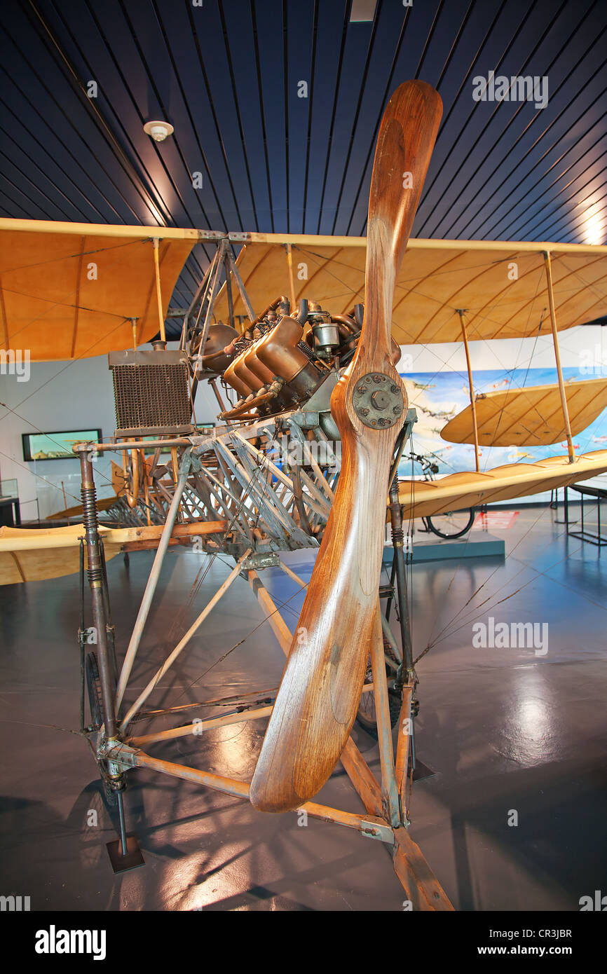 One of the early air machines dated from around 1910 Stock Photo - Alamy