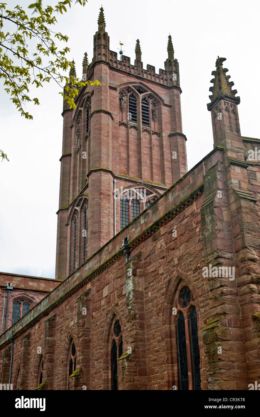 St Lawrence's Church, Ludlow, Shropshire Stock Photo - Alamy
