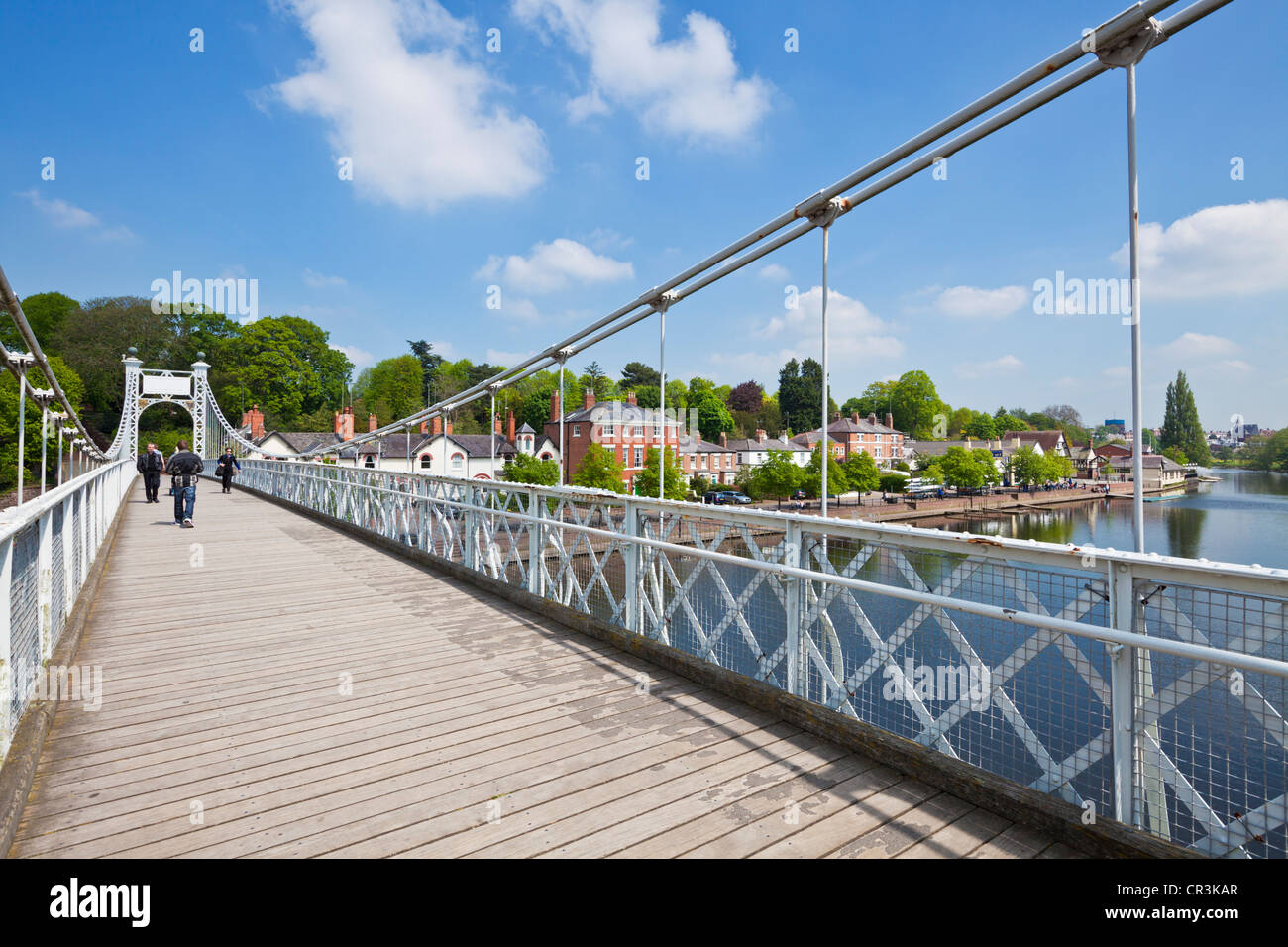 Queens park bridge chester uk hi-res stock photography and images - Alamy