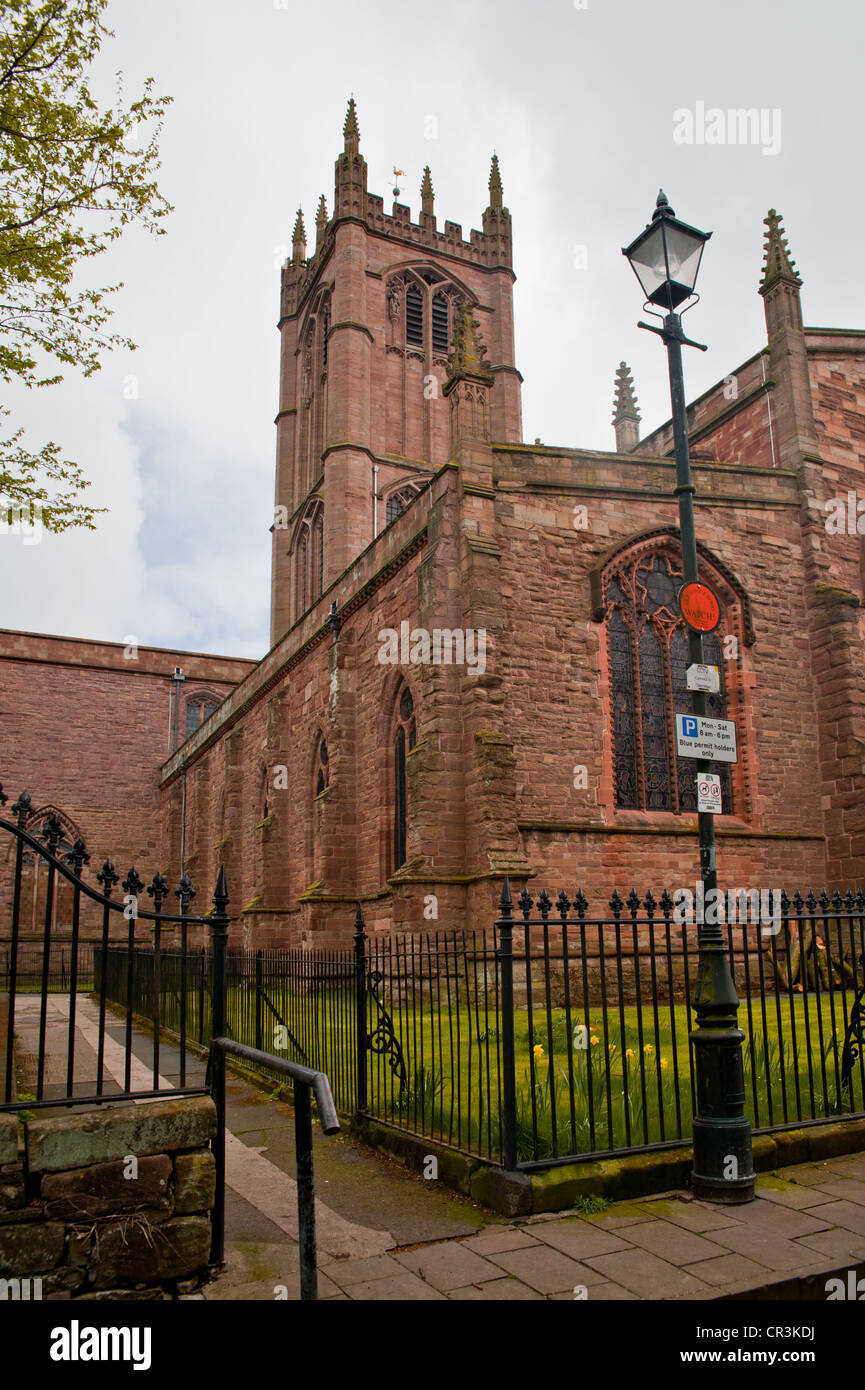 St Lawrence's Church, Ludlow, Shropshire Stock Photo - Alamy