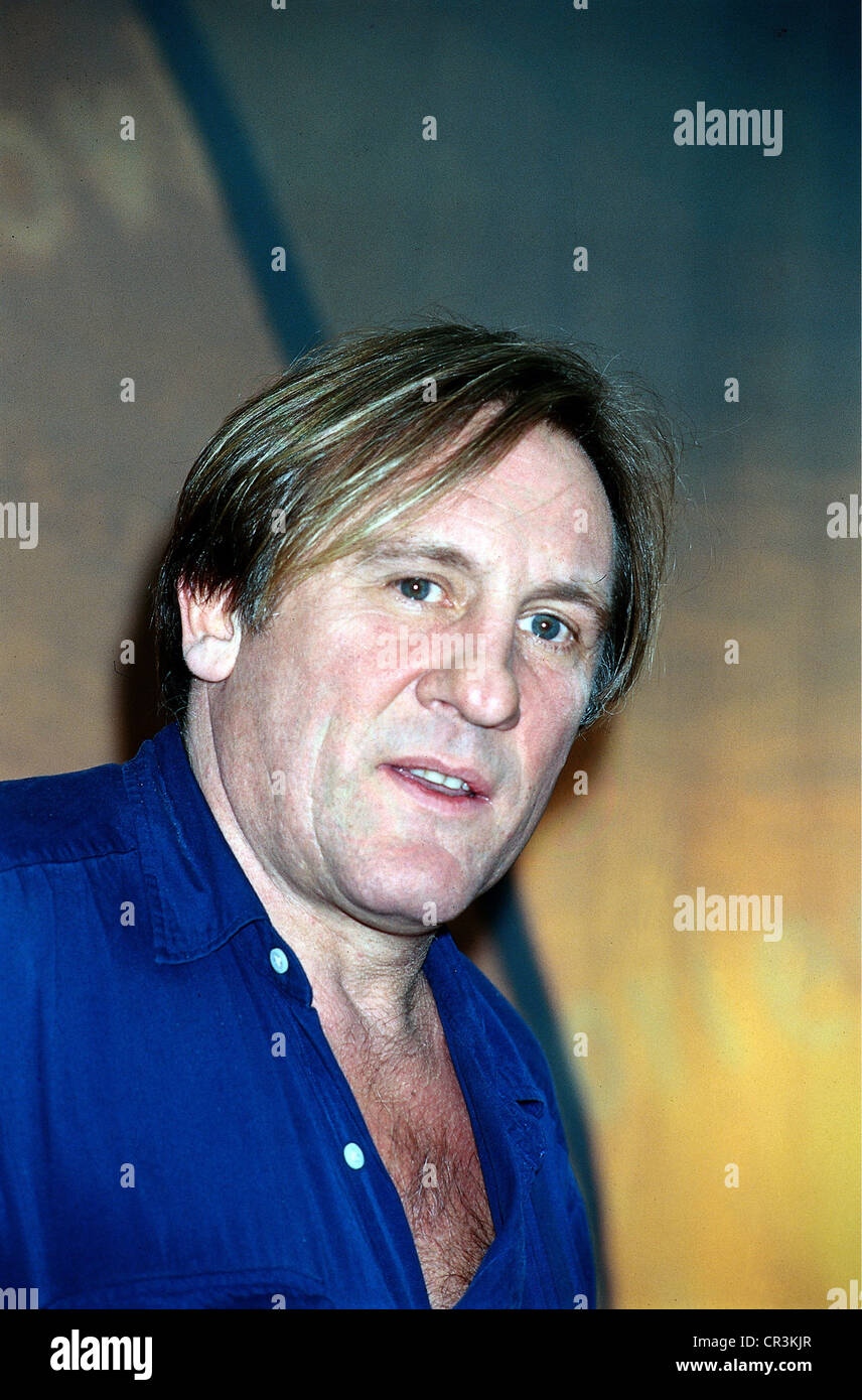Depardieu, Gerard * 27.12.1948, French actor, portrait, 1998 Stock ...