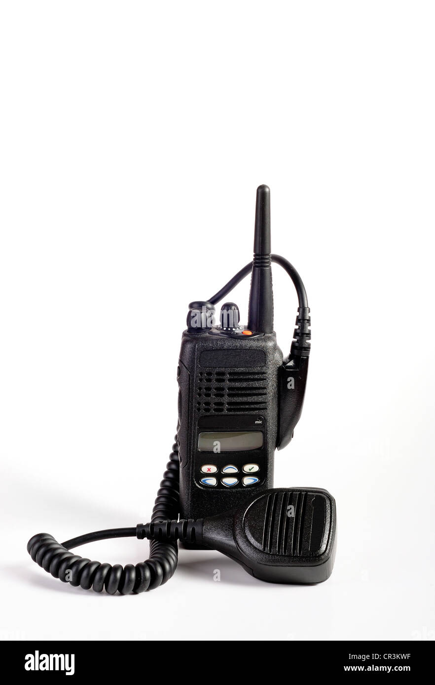 photo on a white background cb radio Stock Photo - Alamy