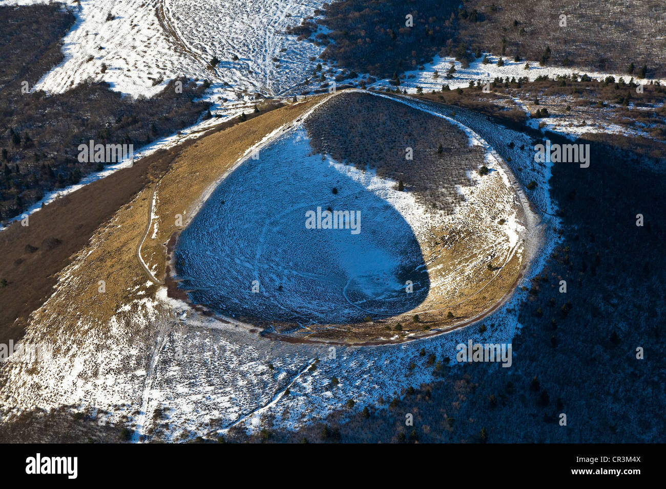 France, Puy de Dome, Parc Naturel Regional des Volcans d'Auvergne ...