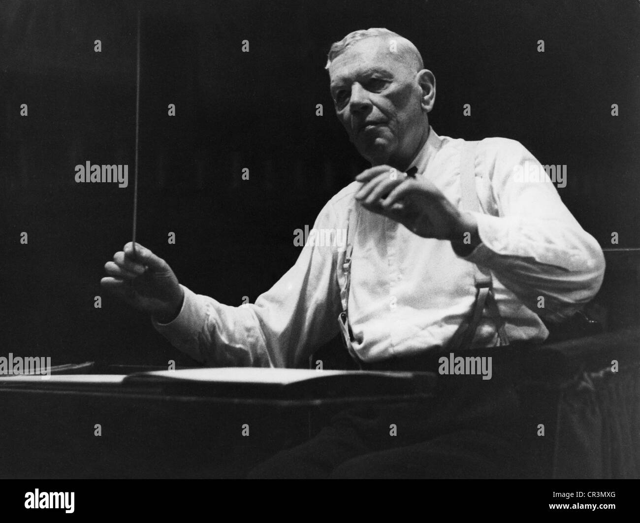 Hands conductor Black and White Stock Photos & Images - Alamy