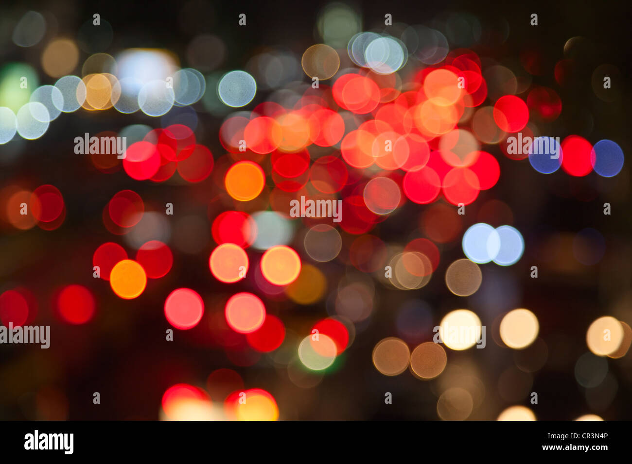 Night lights of the big city Stock Photo - Alamy