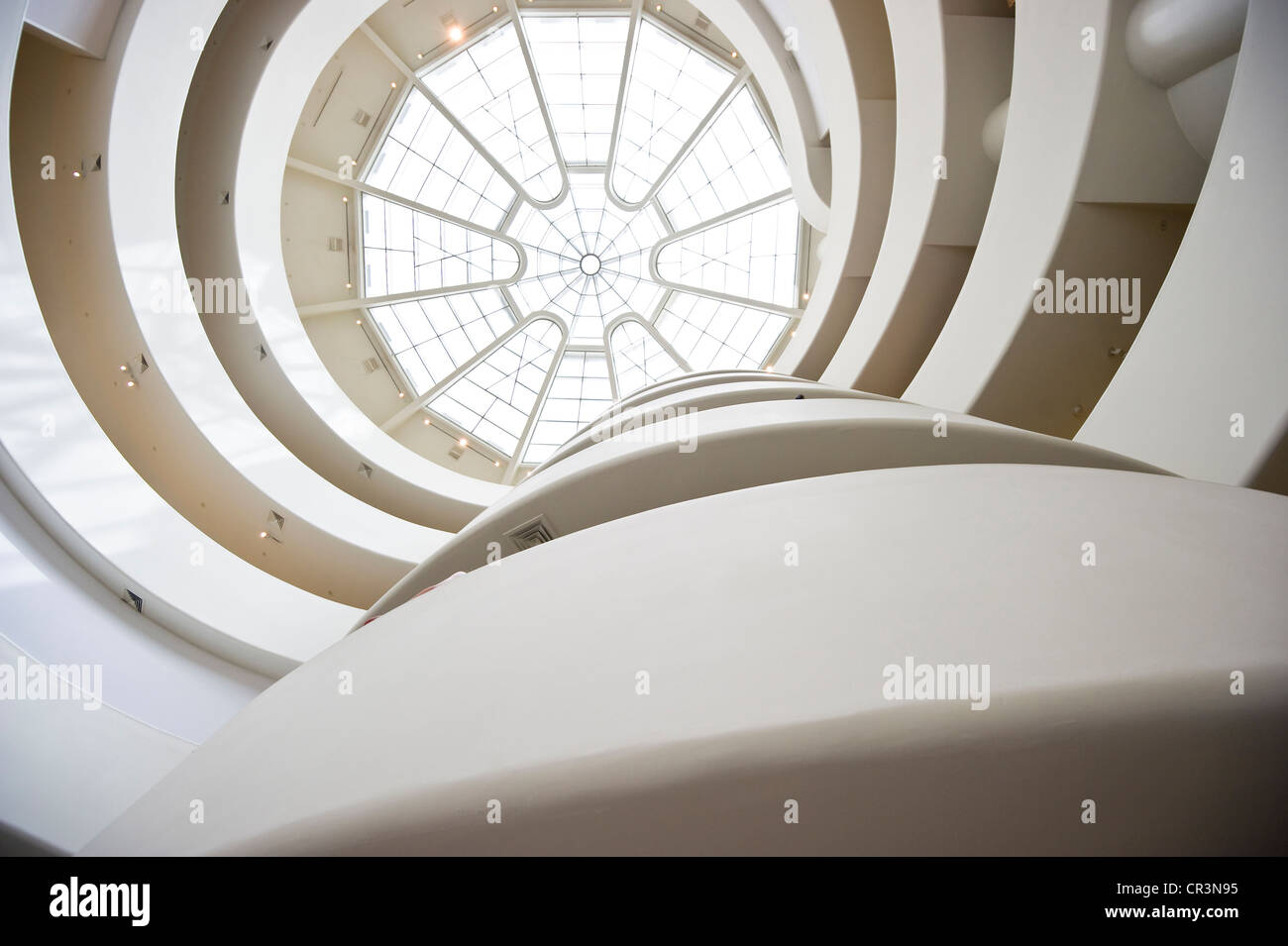 Staircase, Guggenheim Museum, Manhattan, New York, USA Stock Photo - Alamy