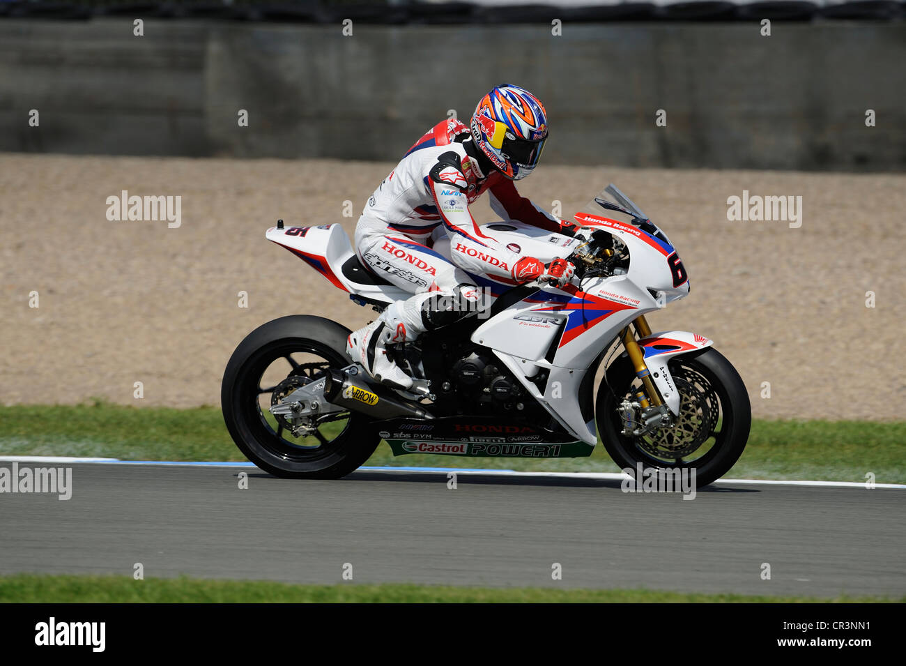 johnny rea on the honda, WSBK 2012 Stock Photo - Alamy