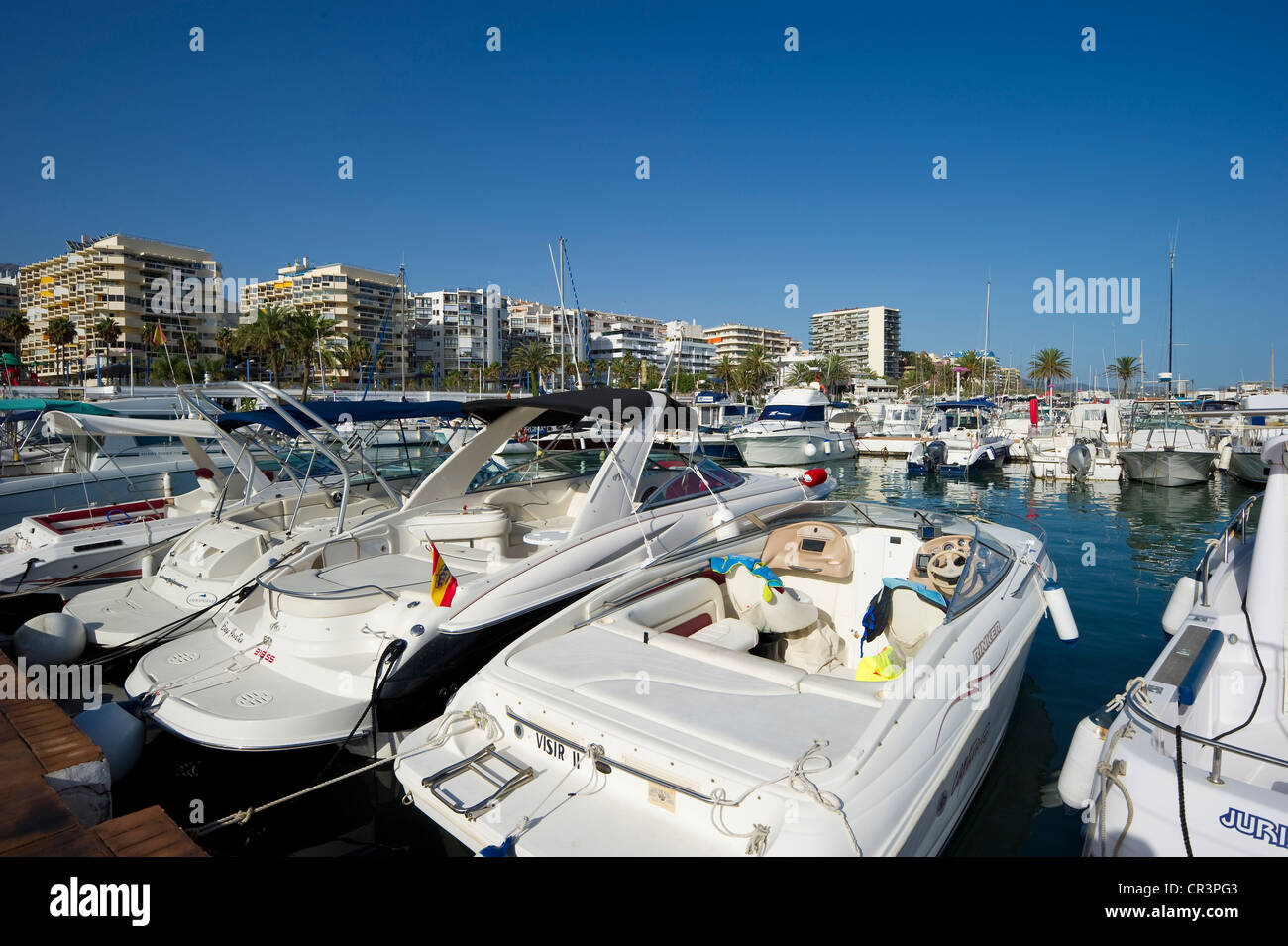 Port of Marbella, Costa del Sol, Andalusia, Spain, Europe Stock Photo ...