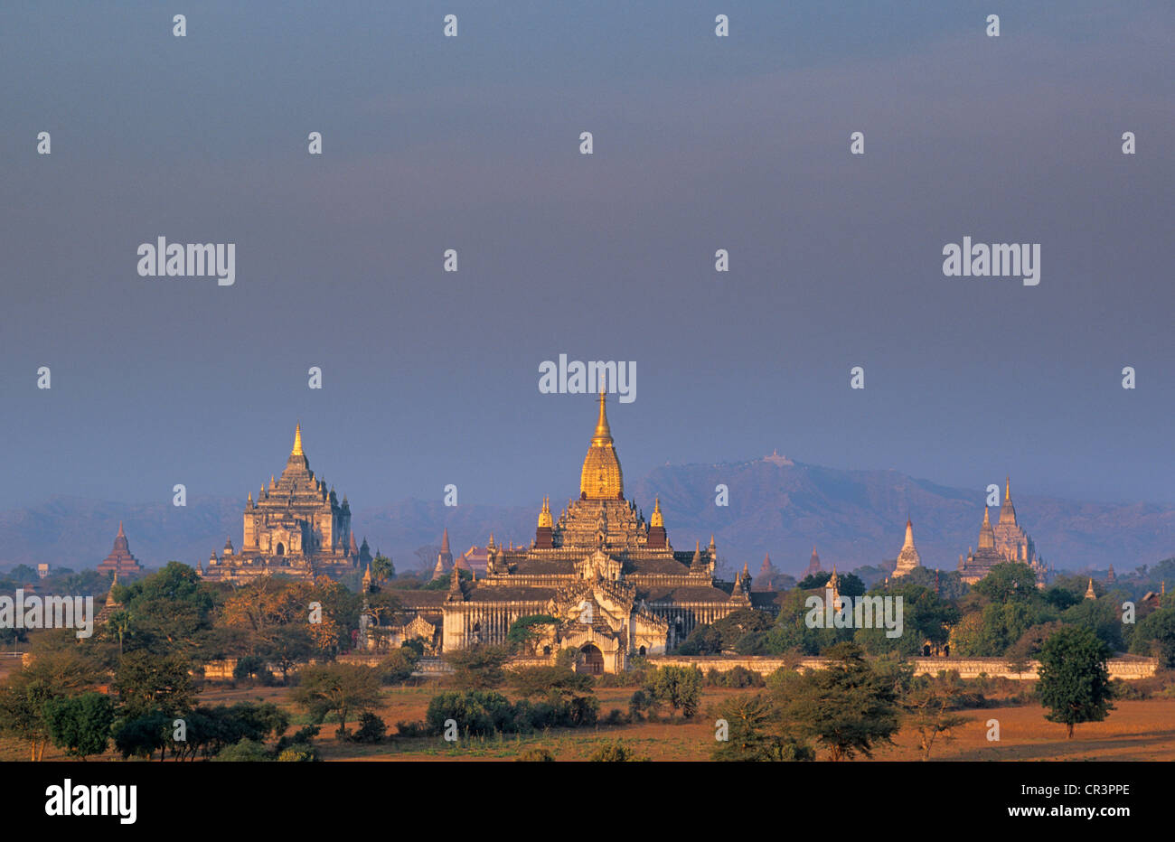 Myanmar (Burma), Mandalay Division, Bagan (Pagan), Old Bagan, Ananda ...