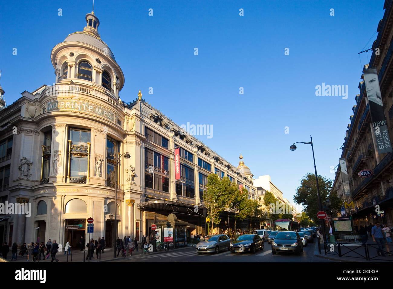 France, Paris, the department store Le Printemps (renovated in 2009 ...