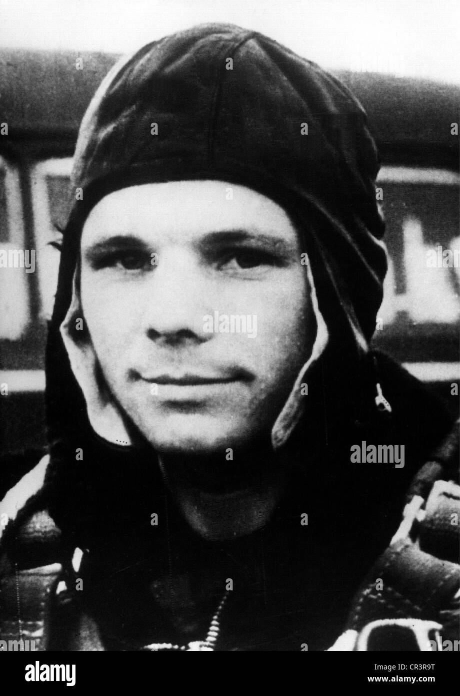 The cosmonaut yuri gagarin (1934 1968), Black and White Stock Photos ...