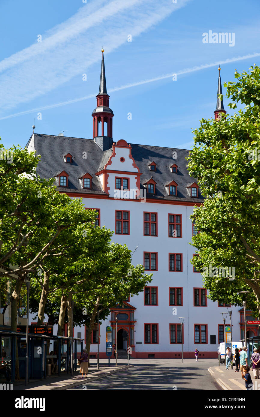 Old University, Mainz, Rhineland-Palatinate, Germany, Europe Stock ...