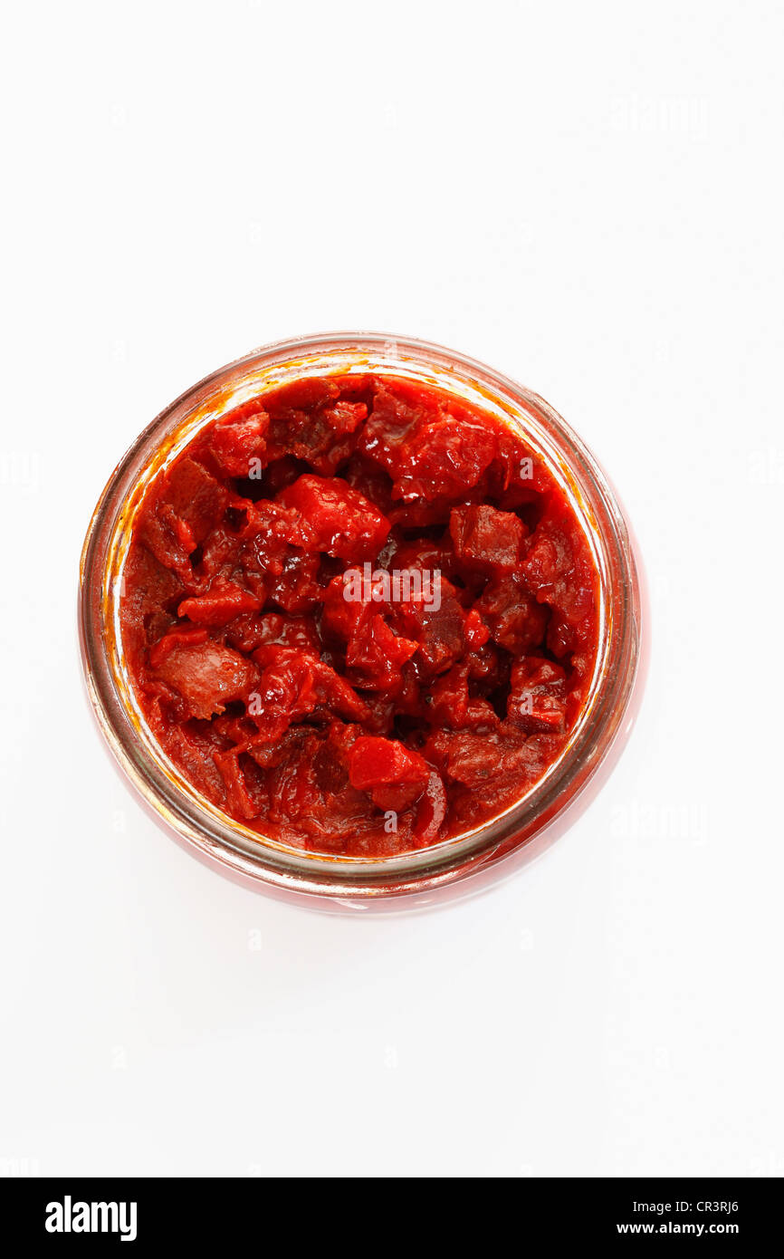 Borscht, Russian, Ukrainian stew in glass, from above Stock Photo - Alamy