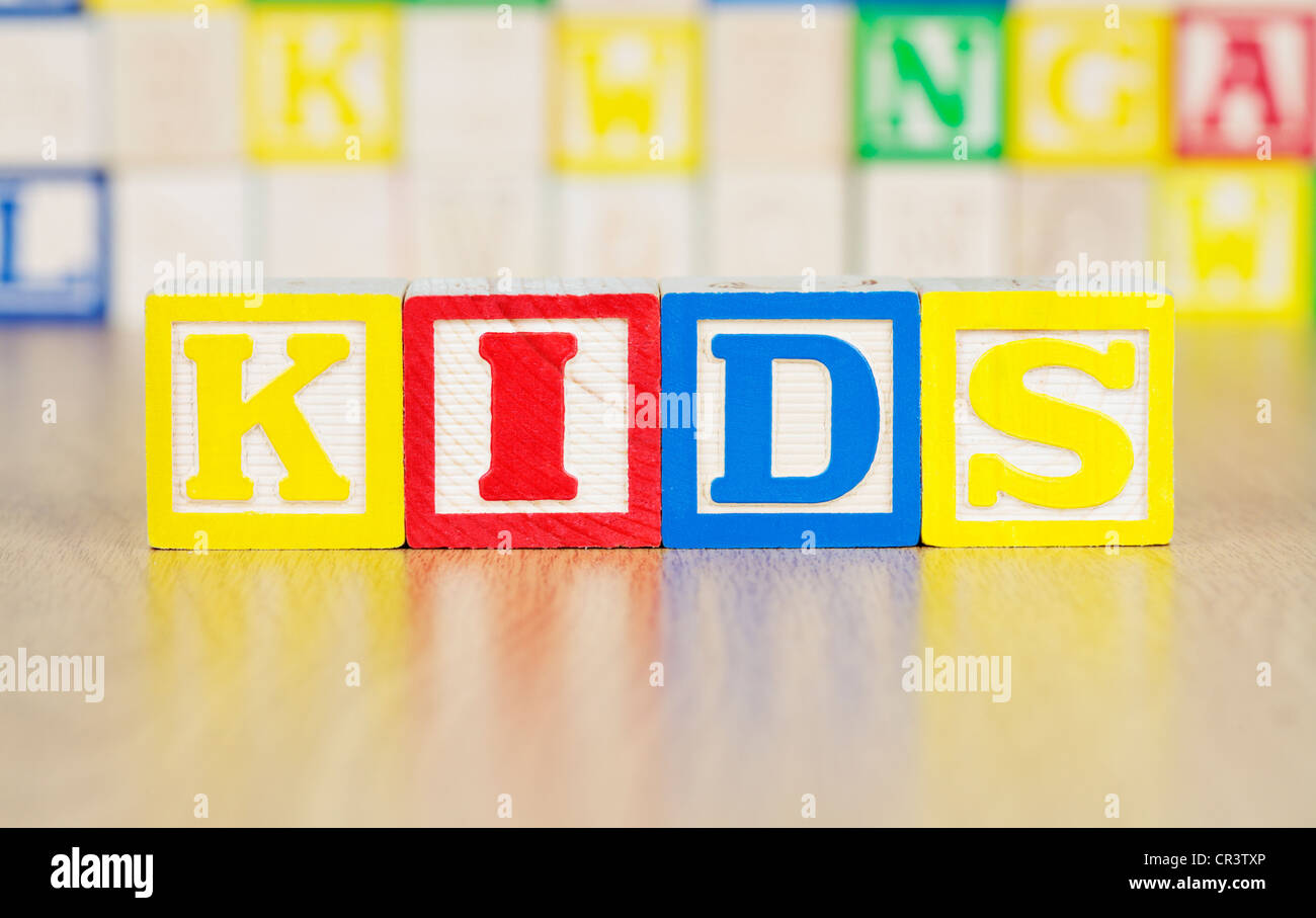 Kids alphabet hi-res stock photography and images - Alamy