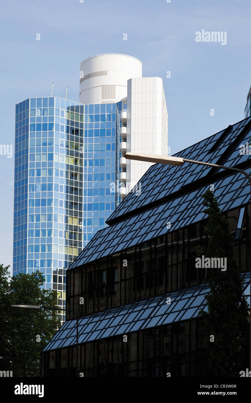 View of the ABC International Bank high-rise building, Frankfurt am ...