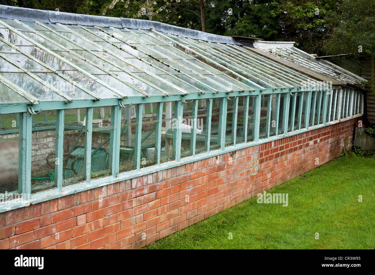 Old greenhouse, England, UK Stock Photo - Alamy