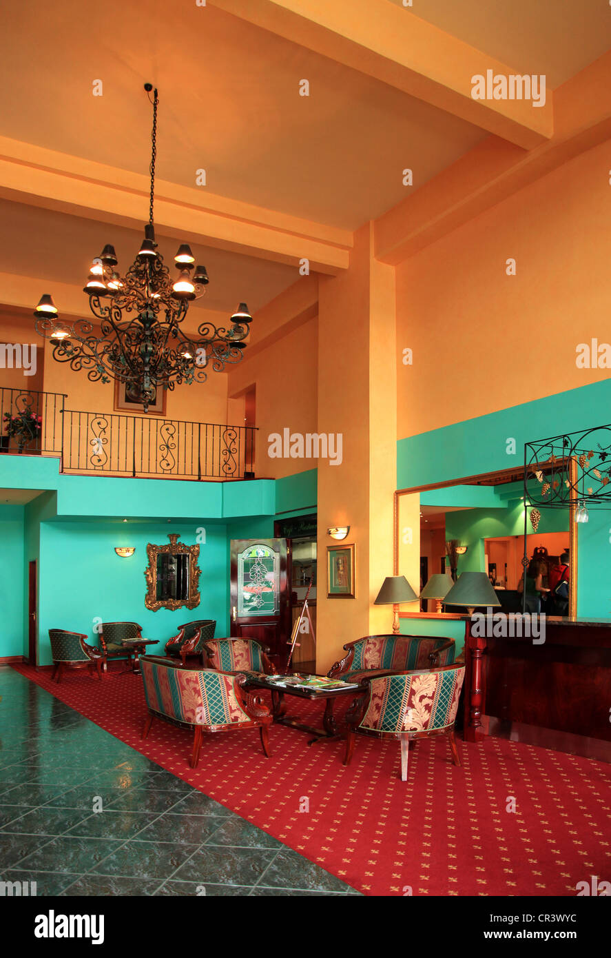 Interior of hotel with beautiful furniture Stock Photo - Alamy