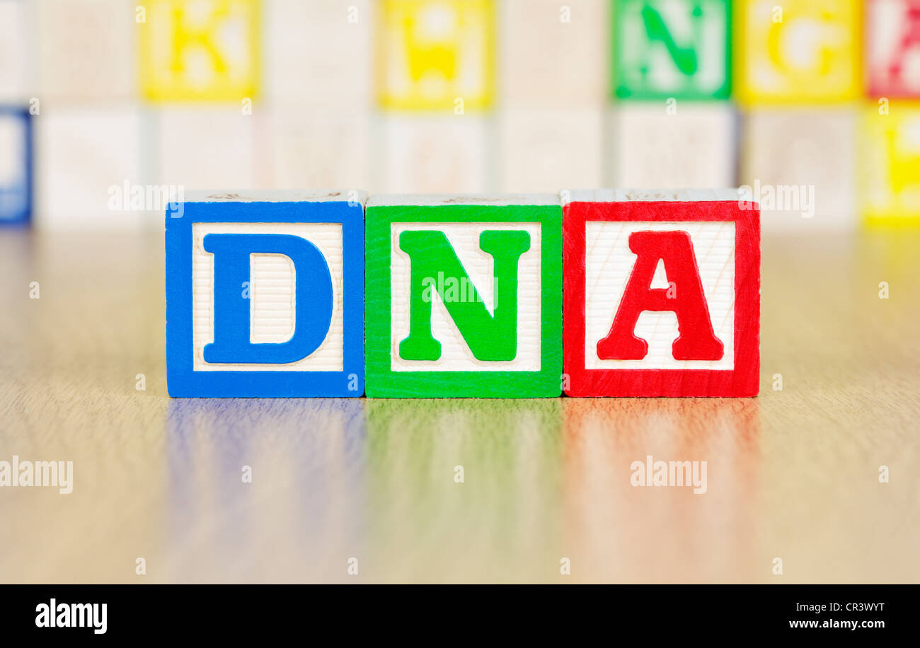 Dna alphabet hi-res stock photography and images - Alamy
